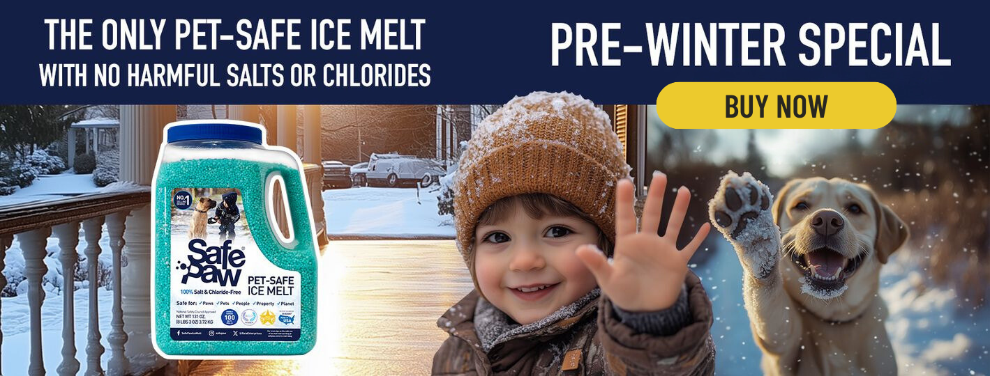 Safe Paw Ice Melt | Safe for Pets | Eco-Friendly Road Salt Alternative ...
