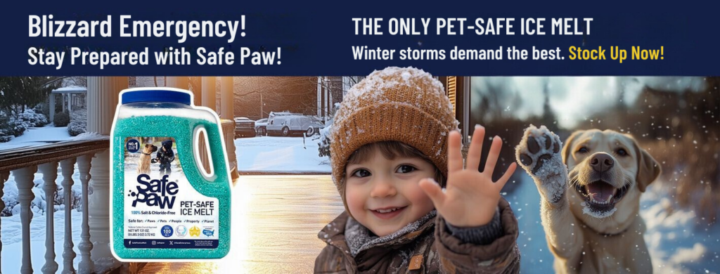 Safe Paw Ice Melt | Safe for Pets | Eco-Friendly Road Salt Alternative ...